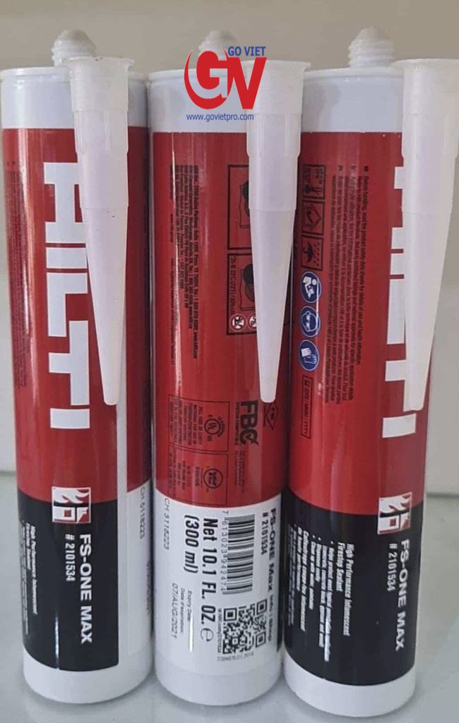#1 KEO SILICONE CHỐNG CHÁY HILTI CP606